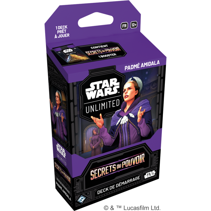 Star Wars : Unlimited – Secrets du Pouvoir Deck Préconstruit Padmé Amidala